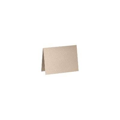 Lux A2 Folded Card (4 1/4 X 5 1/2) - Taupe Metallic - Pack Of 250 ...