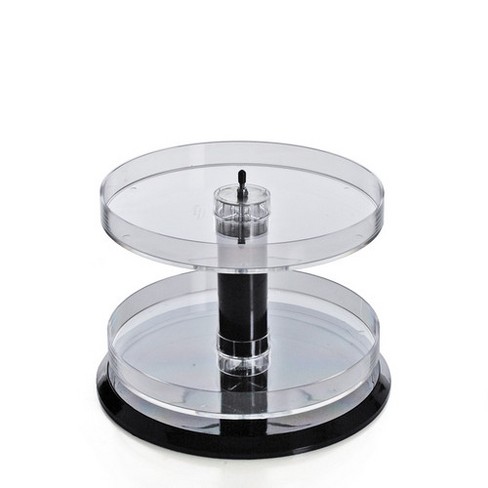 Azar Displays Two Tier Revolving Display 8"h X 11" Diameter : Target
