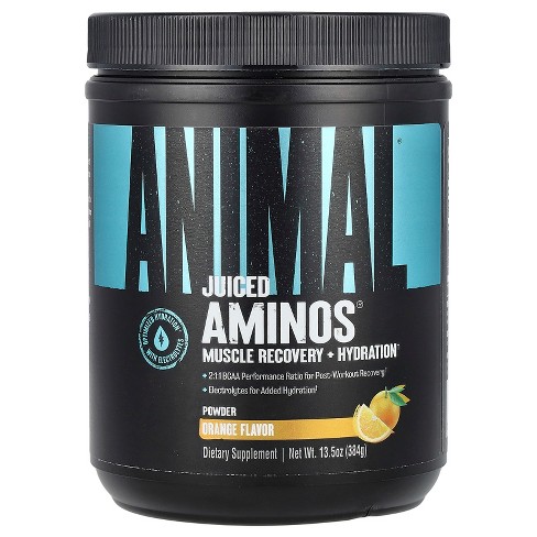 Animal Juiced Aminos - 6g Bcaa/eaa Matrix Plus 4g Amino Acid Blend For ...