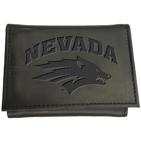 Evergreen Ncaa Nevada Wolf Pack Black Leather Trifold Wallet Officially ...