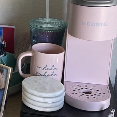 4pk Marble Coasters White - Threshold™ : Target