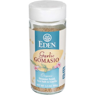 Eden Foods Gomasio Garlic Sesame Salt - Pack Of 12 - 3.5 Oz : Target