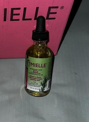 Mielle Organics Rosemary Mint Light Scalp & Hair Strengthening Oil - 2 ...