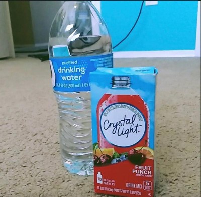 Crystal Light On-the-go Fruit Punch Drink Mix - 10pk/0.09oz : Target