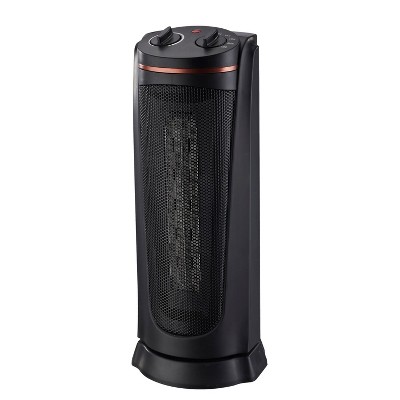 18" Oscillating Tower Heater With Thermostat : Target