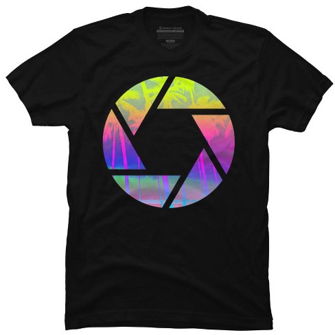 Men's Design By Humans Capture The Summer By Clingcling T-shirt - Black ...