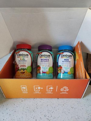 Centrum Women's Multivitamin Gummies - Tropical Fruit - 100ct : Target