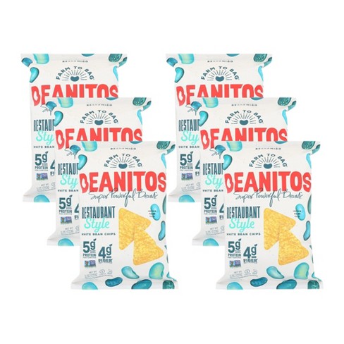 Beanitos White Bean Chips - Case Of 6/5 Oz : Target