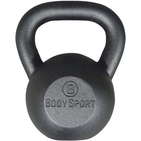Bodysport Cast Iron Kettlebell Weight, Strength Training Equipment For ...