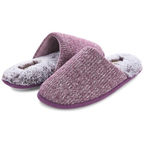 Floopi Women's Aurora Knit Scuff Slippers : Target