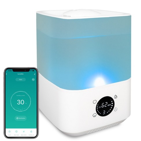 Sugift 4l Cool Mist Humidifiers, Humidifier For Smart App & Voice ...