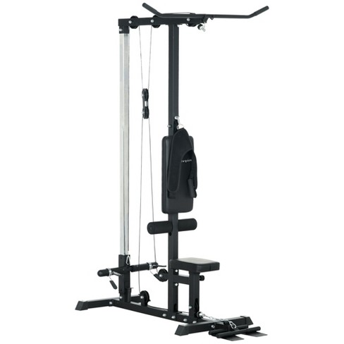 Soozier Lat Pull Down Machine Cable Station, High And Low Row Pulley ...