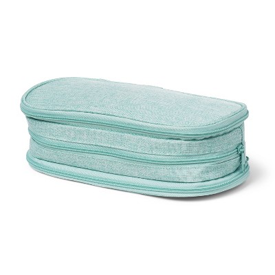 Five Star Dual Zipper Pencil Pouch - Teal : Target