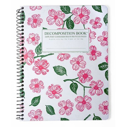 Decomposition Book 100pg College Ruled Spiral Notebook (designs May ...