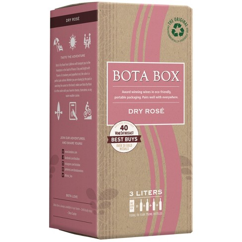 Bota Box Dry Rose Wine - 3l Box : Target