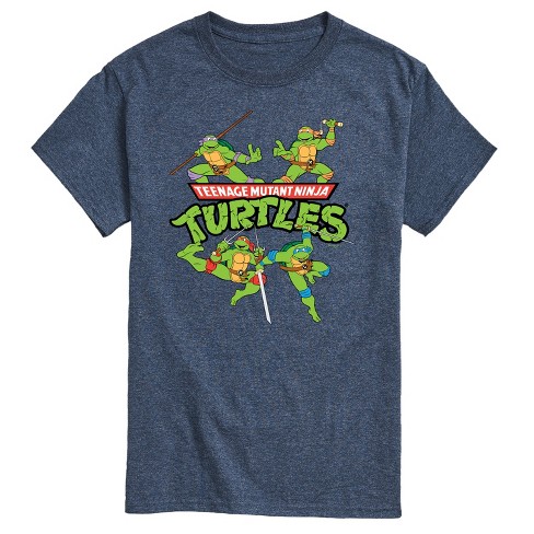 Men's Teenage Mutant Ninja Turtles Turtle Weapons Short Sleeve Graphic ...