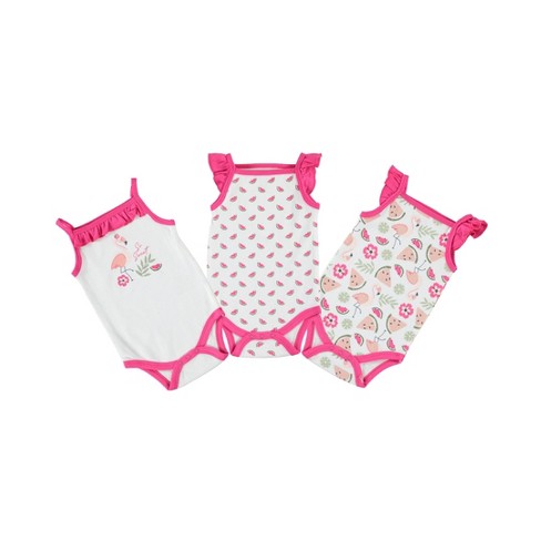 Chick Pea Baby Girl Clothes Sleeveless Infant Onesie : Target