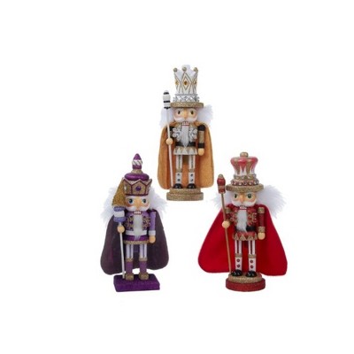 Kurt Adler Hollywood Three Kings Nutcrackers, Assorted 10in (3 Pack ...