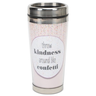 Elanze Designs Throw Kindness Like Confetti Blush Pink 16 Ounces ...