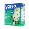 Yasso Frozen Greek Yogurt - Mint Chocolate Chip Bars - 4ct : Target