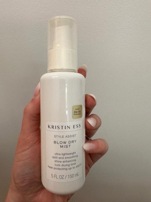 Kristin Ess Style Assist Blow Dry Mist Heat Protectant Spray For Curly ...