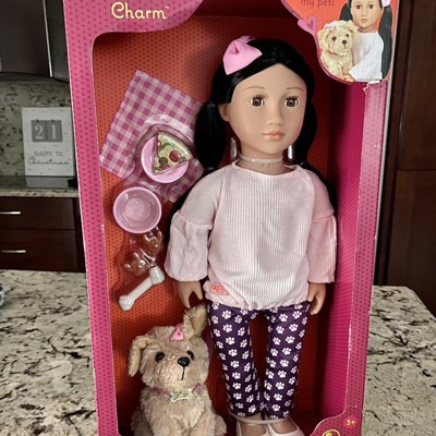 Our Generation Jin & Charm 18" Doll & Pet Set : Target