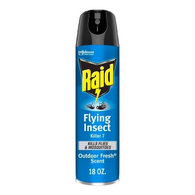 Raid Flying Insect Killer Outdoor Fresh Scent Aerosol - 18oz : Target