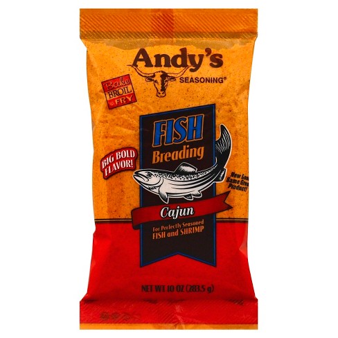 Andy's Fish Breading Cajun - 10oz : Target