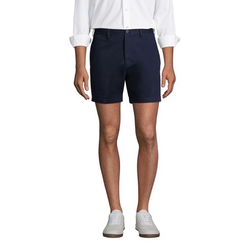 Lands' End Men's Traditional Fit 6" No Iron Chino Shorts - 34 - Radiant ...