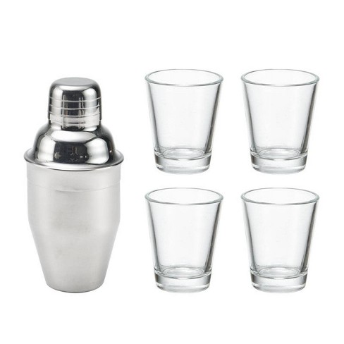 Houdini 5pc Mini Shaker With Shot Glasses : Target