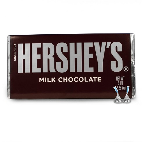 Hershey's Giant 5-pound Chocolate Bar Candy Gift : Target