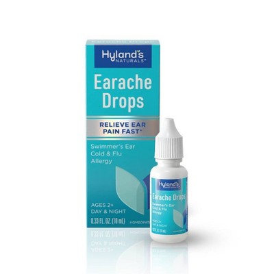 Hyland's Naturals Ear Ache Drops - 0.33oz : Target