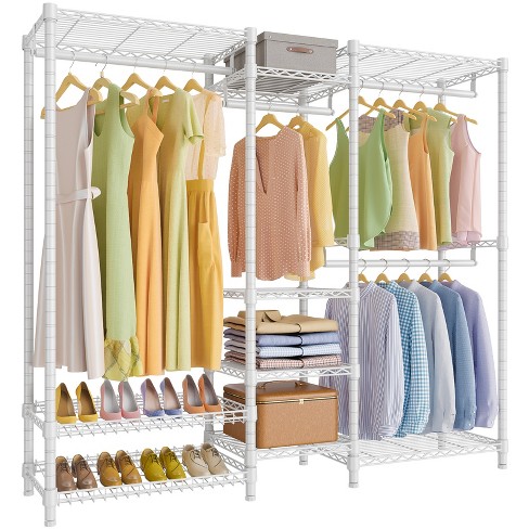 Vipek V8i Basic Wire Garment Rack Heavy Duty Clothes Rack Freestanding ...