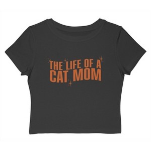 Rerun Island Women Cat Mom Music Pop Culture Short Sleeve Graphic ...