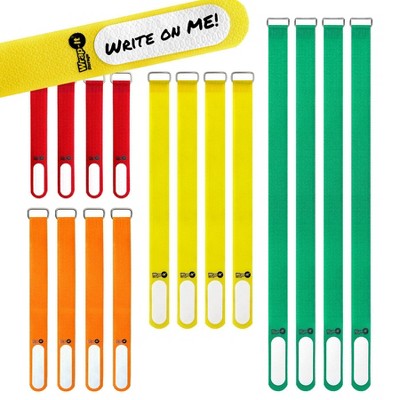 Wrap-it 15pk Cable Labels Medium Multi-color: Wire & Cord Organizer ...