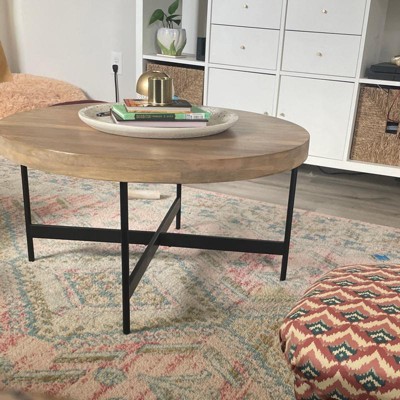 Villa Park Round Wooden Coffee Table - Threshold™ Designed With Studio ...