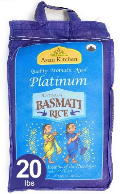 Asian Kitchen Platinum White Basmati Rice - 20lbs (9.08kg) - Rani Brand ...