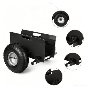 Heavy Duty Panel Dolly Cart, 600 lbs Capacity, Adjustable Clamp, 10 ...