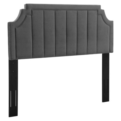 Sovereign Queen Diamond Tufted Performance Velvet Headboard - Modway ...