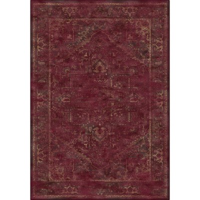 Vintage Vtg114 Power Loomed Area Rug - Raspberry - 6'7"x9'2" - Safavieh ...