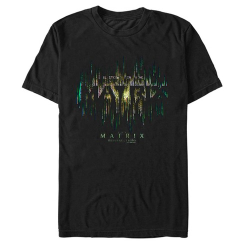 Men's The Matrix Resurrections Glitch In The Matrix T-shirt : Target