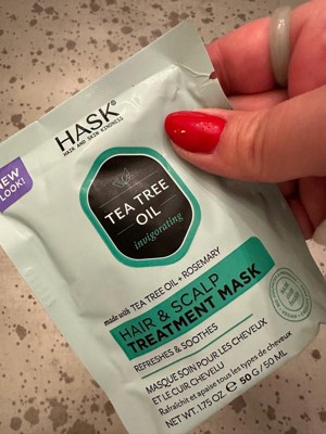 Hask Scalp Treatment Hair Mask Infused With Tea Tree & Rosemary Oil - 1 ...