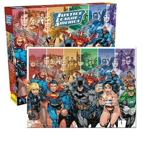 Aquarius Puzzles Dc Comics Justice League 1000 Piece Jigsaw Puzzle : Target