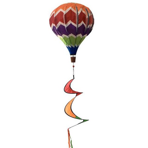 Briarwood Lane Summer Multi Color Deluxe Hot Air Balloon Wind Twister ...
