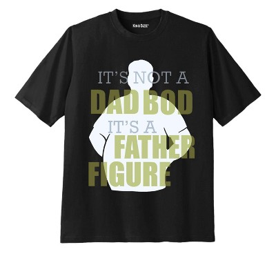 Kingsize Men's Big & Tall Slogan Graphic T-shirt - 6xl, Dad Bod : Target