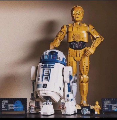 Lego Star Wars R2-d2 Buildable Toy Droid For Display And Play 75379 ...