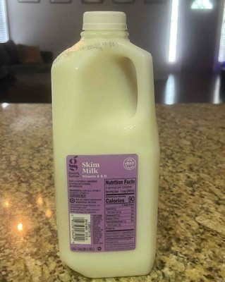 Skim Fat Free Milk - 0.5gal - Good & Gather™ : Target