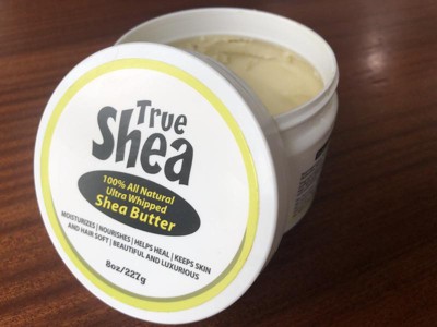 True Shea Natural Ultra Whipped Shea Butter - Unscented - 8oz : Target