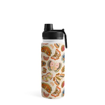 Sewzinski Magic Moths Water Bottle - Society6 : Target