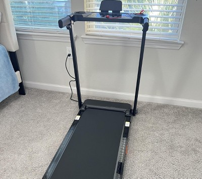 3-in-1 Treadmill with 15% Incline, Portable Treadmills for Home with ...